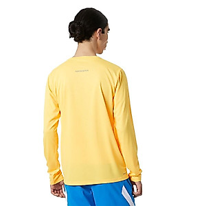 New Balance Men's Accelerate Long Sleeve, Vibrant Apricot, Large