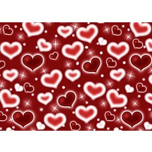 LYCGS 7X5FT Red Heart Photo Backdrop 90s Backdrops for Photoshoot Valentine's Day Backdrop Women Men Happy Birthday Photography Background Banner Photo Booth Studio Props X-91