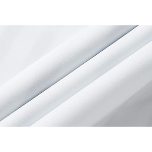 Sportides Men's Short Sleeve Wicking Breathable Sport Polo T-Shirts Tee Shirt Tops LSL243 White XL