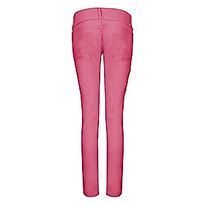 OVERMAL 4t Waterproof Pants Colorful Club Rompers Trousers Skinny for Men 0-3 Months Baby Girl Pants Hot Pink
