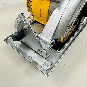 DEWALT DCS566 20V Circular Saw, 20V Cordless Brushless 6.5"" Circular Saw (Bare Tool Only, Bulk Packed), Yellow