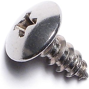 Hard-to-Find Fastener 014973449421 Phillips Truss Sheet Metal Screws, 10 x 1/2, Piece-100