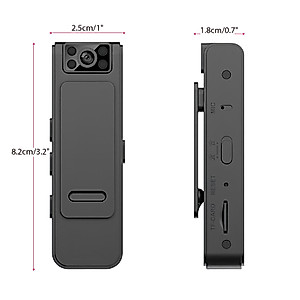 Sheawasy Body Camera 1080p, Wearable Body Worn Cameras, Pocket Bodycam for Law Enforcement, Security Guard, 4 Hours Battery Life, 32GB inside, for Indoor and Outdoor Us