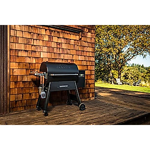 Traeger Grills Ironwood 885 Wood Pellet Grill and Smoker with WIFI Smart Home Technology, Black