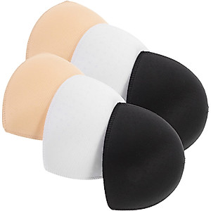 VALICLUD Womens Sports Bras Bra Pads Chicken Fillet Bra Inserts Pads Push up Breast Pad Bikini Swimsuit Breast Pads