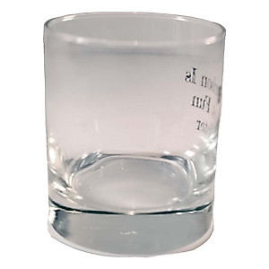 Bourbon is Just Fun Water Bourbon Whiskey Rocks Glass
