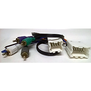 Wire Harness for Installing a New Radio into a Nissan, Altima, 2005, 2006. Replace The Factory Bose or Premium Amplified System