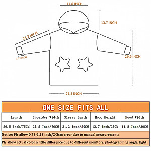 Wearable Blanket Hoodie for Kids 4-12YR Oversized Animal Hooded Blanket Super Soft Comfortable Warm Flannel Cow