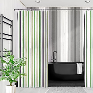 Goowin Shower Curtain Hooks, 12 Pcs Shower Curtain Rings, Stainless Steel Shower Curtain Hooks Rings Rust Proof, Smooth Sliding Anti-Drop Double Shower Hooks for Shower Curtain, Rods (White)