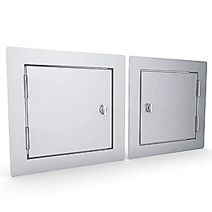 SUNSTONE C-SD12 Classic Series Flush Style Access, Untility, Grill Door, Stainless stel