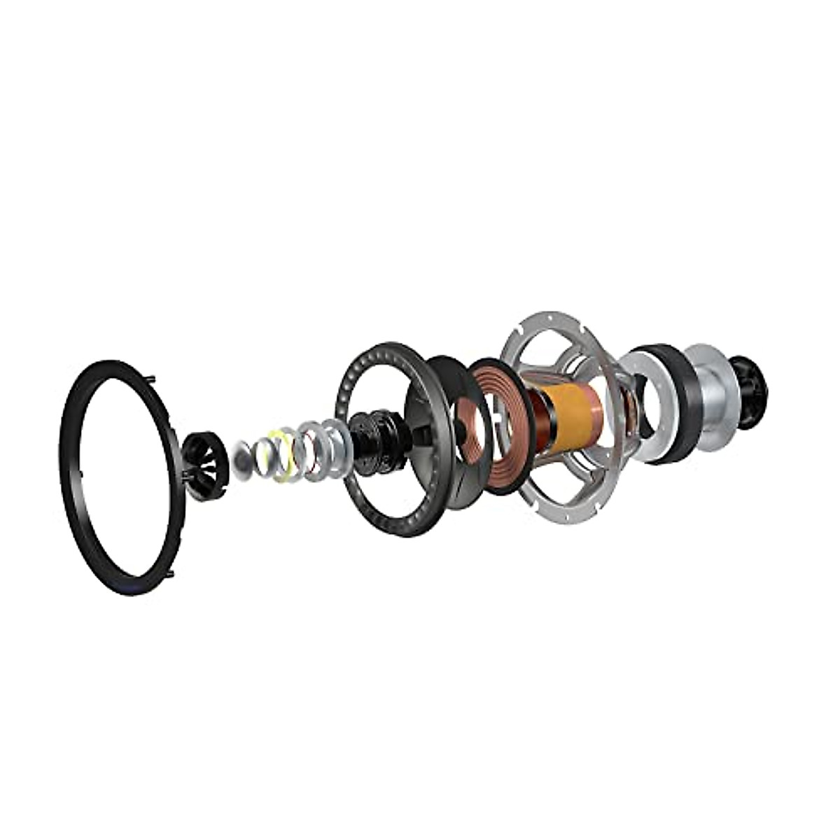 KEF Q250c Center Channel Speaker (Each, Walnut)