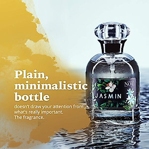 NOU Jasminum Floral Perfume with Sweet Fruity Notes Natural Perfume for Women with Essential Oils Fresh Smelling 1.7 fl oz EDP