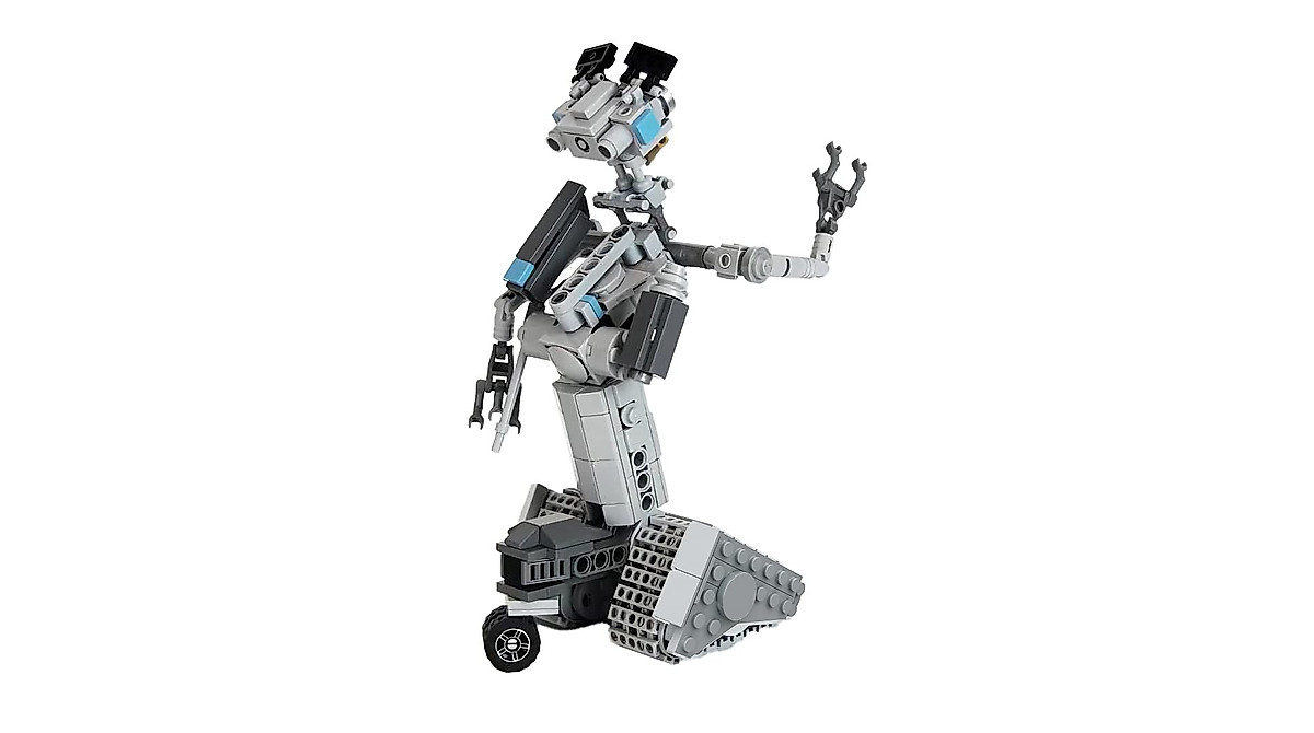 Build Johnny 5 Robot - 369-Piece Mecha Set
