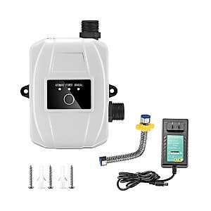 Electric Submersible Pump Booster Pump, Auto Pressure Controller Brushless Water Pump 75 Feet 24V 100W Kitchen Sink Shower Head Outside Tap 33L/min Sump Pump