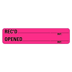 LabelValue.com | Rec'd Opened Medical Labels LV-MQC11
