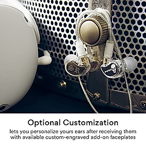 MEE audio M6 VR Multiplatform in-Ear Earphones with Headset Microphone for PS5, Xbox, Nintendo Switch, PC; Also Includes Short Cable and mounting Bracket for Oculus Quest and Other VR Gaming Headsets