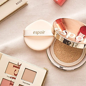 ESPOIR Soft Touch Air Puff 5ea | Flawless Face Makeup Fast and Easily | Makeup Puff for Liquid Foundation, Cream, Powder, Concealer Puff | Foundation Tool Sponge | Korean Makeup
