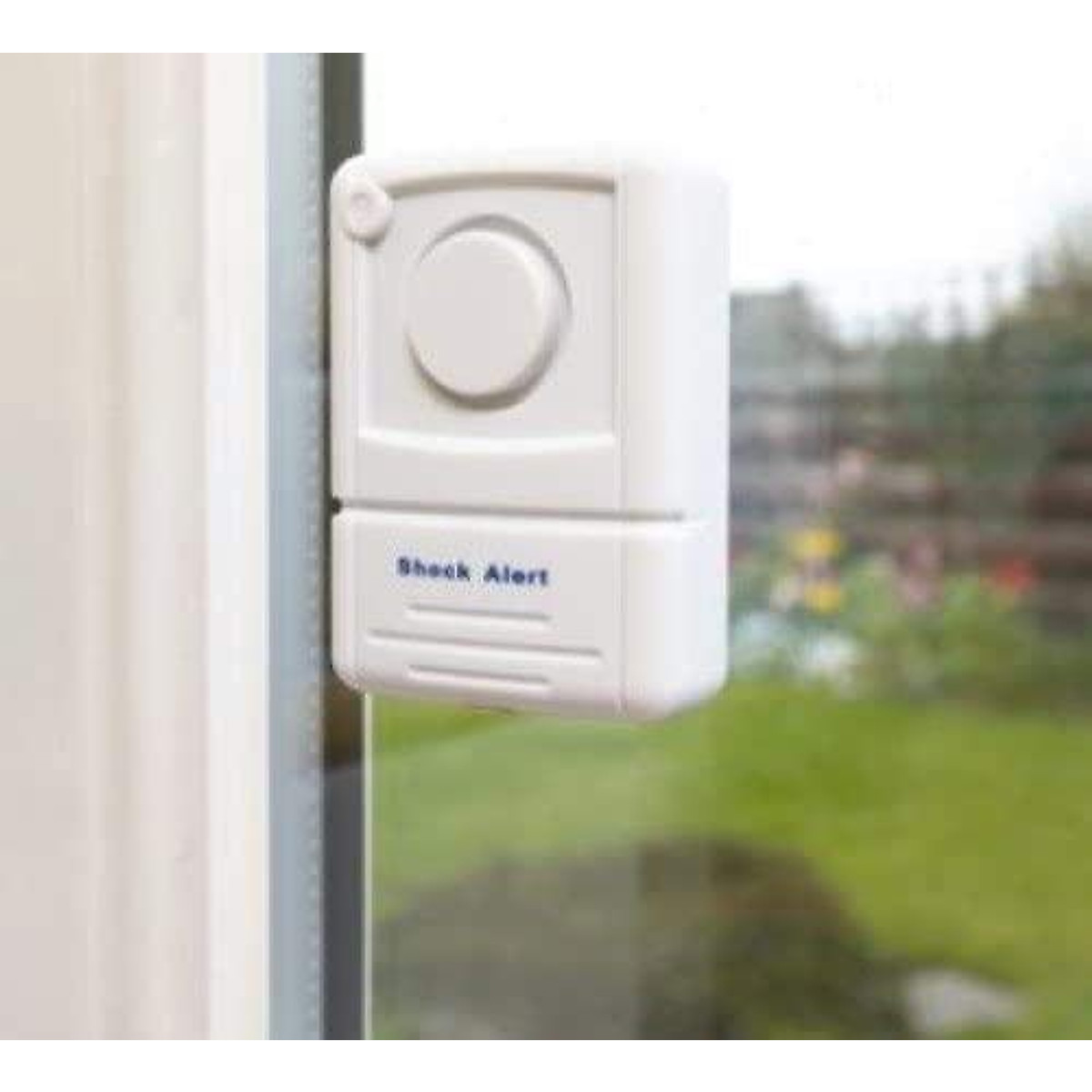 120dB Window or Door Alarm Vibration Security Emergency Burglar Wireless Shock Detection, Home Security, Safety, Apartment, Condo, Dorm, House, Easy, Adhesive, Warning, Battery Operated, Loudest