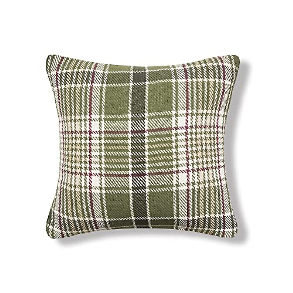 C&F Home Dawson Plaid Woven Pillow 18" x 18" Green