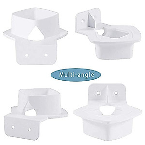 Koroao Wall Mount Holder for Linksys Velop Tri-Band AC2000/AC6600/AC4400/AC2200 Whole Home WiFi Mesh System by Koroao, Linksys Velop Mesh Router Holder(3PACK)
