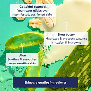 eos UltraProtect Men’s Shave Cream- Sensitive, 24-Hour Hydration, Unscented, Non-Foaming Formula, 7 fl oz