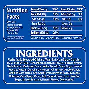 Armour Star Vienna Sausage, Barbecue Flavored, Canned Sausage, 4.6 oz (Pack of 6)