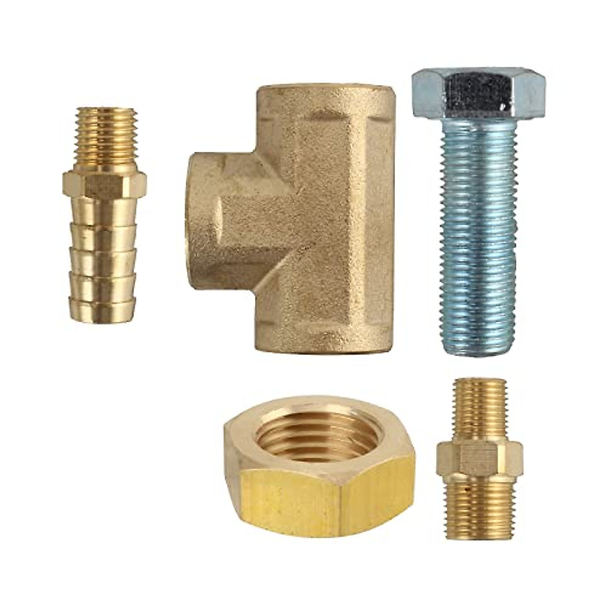 partszen 1/2" NPT X 1/2" Hose Load Block Power Valve for Propane Natural Gas Generator Engine