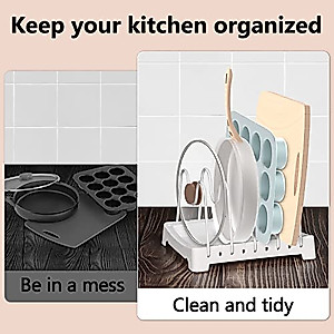 Decostatue-Pots-and-Pans-Organizer-Rack-Pot-Lid-Holder-Organizer-for-Kitchen-Cabinet-Kitchen-Cookware-Organizer-with-12-Adjustable-Compartments-for-Pots-&-Pans-Lids- Cutting-Boards-Bakeware-Dish
