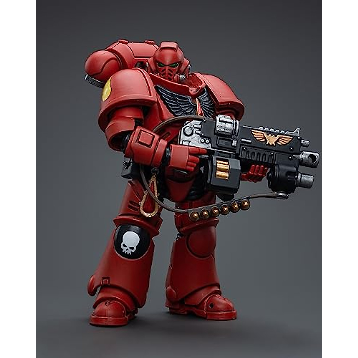 Pipigirl JoyToy Warhammer 40K Space Marine Genuine License 1/18 Soldier, 4inch Models Space Marines Action Figures Kits (Blood Angels Intercessors)