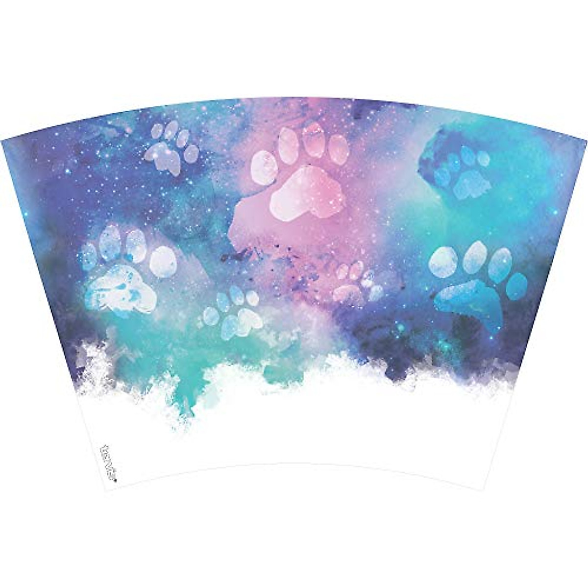 Tervis Paw Prints Made in USA Double Walled Insulated Tumbler Travel Cup Keeps Drinks Cold & Hot, 24oz, Classic