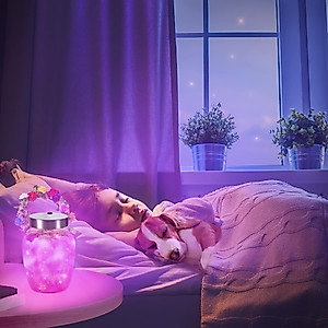 Fairy Lantern Craft Kit for Girls - 23pcs DIY Kits for Kids Arts and Craft Kits for Girls Ages 8-12, Fairy in A Jar Light Garden Kit, Creative Activities for School, Birthday Fairy Party Decorations