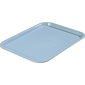 Carlisle FoodService Products CT101459 Café Standard Cafeteria / Fast Food Tray, 10" x 14", Slate Blue