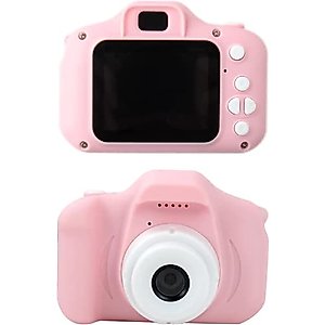 2022 Upgrade Kids Selfie Camera, Christmas Birthday Gifts for Boys Age 3-9, HD Digital Video Cameras for Toddler, Portable Toy for 3 4 5 6 7 8 Year Old Boy with 32GB SD Card (Pink)