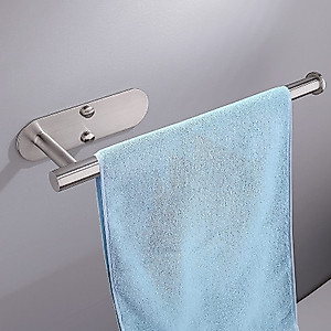 Paper Towel Holder Under Cabinet Wall Mount Paper Towel Rack Kitchen Paper Holder Self Adhensive Jumbo Rolls Paper Towel Holders for Kitchen Bathroom Farmhouse Accessories SUS 304 Stainless Steel,Gold