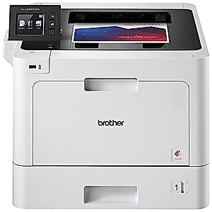 Brother Business Color Laser Printer, HL-L8360CDW, Wireless Printing, Mobile Cloud Printing, 2.7" LCD, Auto 2-Sided Printing, Speed Up to 33ppm, Ethernet, NFC Connectivity, White, BROAGE printer cable