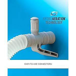 INTEX C1000 Krystal Clear Cartridge Filter Pump for Above Ground Pools: 1000 GPH Flow Rate – Improved Circulation and Filtration Easy Installation Water Clarity Easy-to-Clean