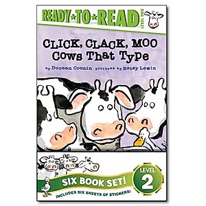 Click, Clack! Ready-to-Read Value Pack: Click, Clack, Moo; Giggle, Giggle, Quack; Dooby Dooby Moo; Click, Clack, Boo!; Click, Clack, Peep!; Click, Clack, Surprise! (A Click Clack Book)