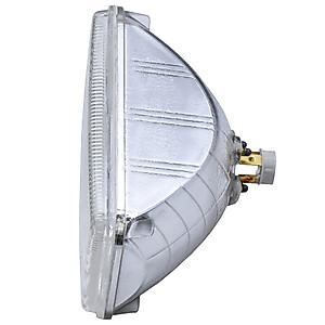 fokes H4656 Super vision Halogen Sealed Beam Headlight Low & High Beams Headligh （5“square,165mm）,#H4656