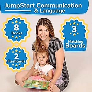 TOYVENTIVE Smart Baby Box for Girl - Educational Developmental Learning Toys for 1 + Year Old, Montessori Toddler Busy Book, Toddler Flash Cards, Baby Board Books, First Birthday Gifts for Girl