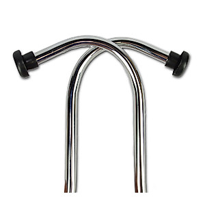 Lightning X Sprague Rappaport Style Dual Head Medical Stethoscope for EMT Nurse - Black