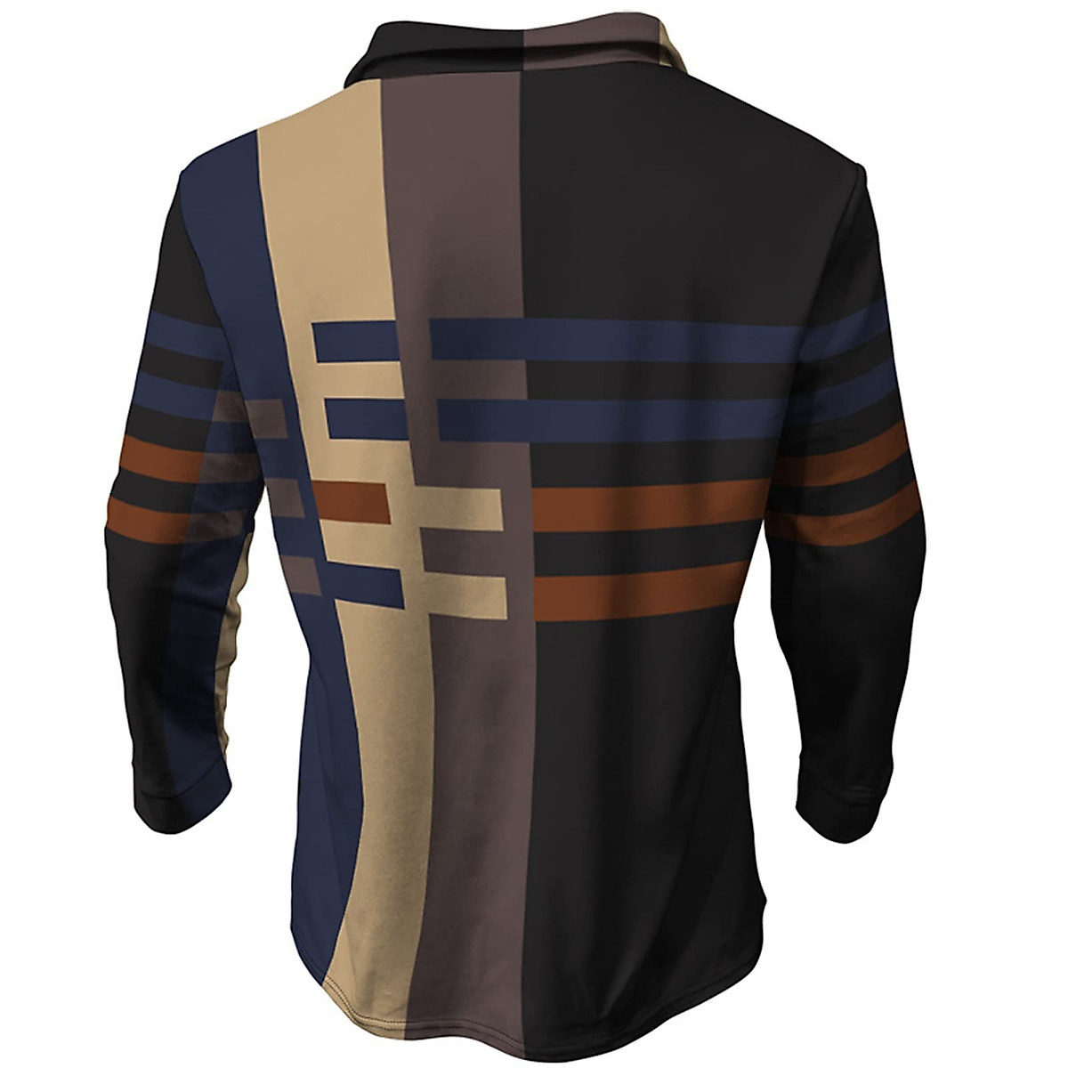 GIANTHONG Jackets Zipper Hoodies Black and Gold Suit for Men Blazer Crochet Sweater Trench Coat Men Men Fleece Trench Coat Business Suit for Men Suit Bag Tuxedos(Coffee,XX-Large)