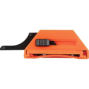 Klein Tools 44125 Utility Knife Blade Dispenser with 50 Triple Ground Replacement Blades for Long-Lasting Sharpness