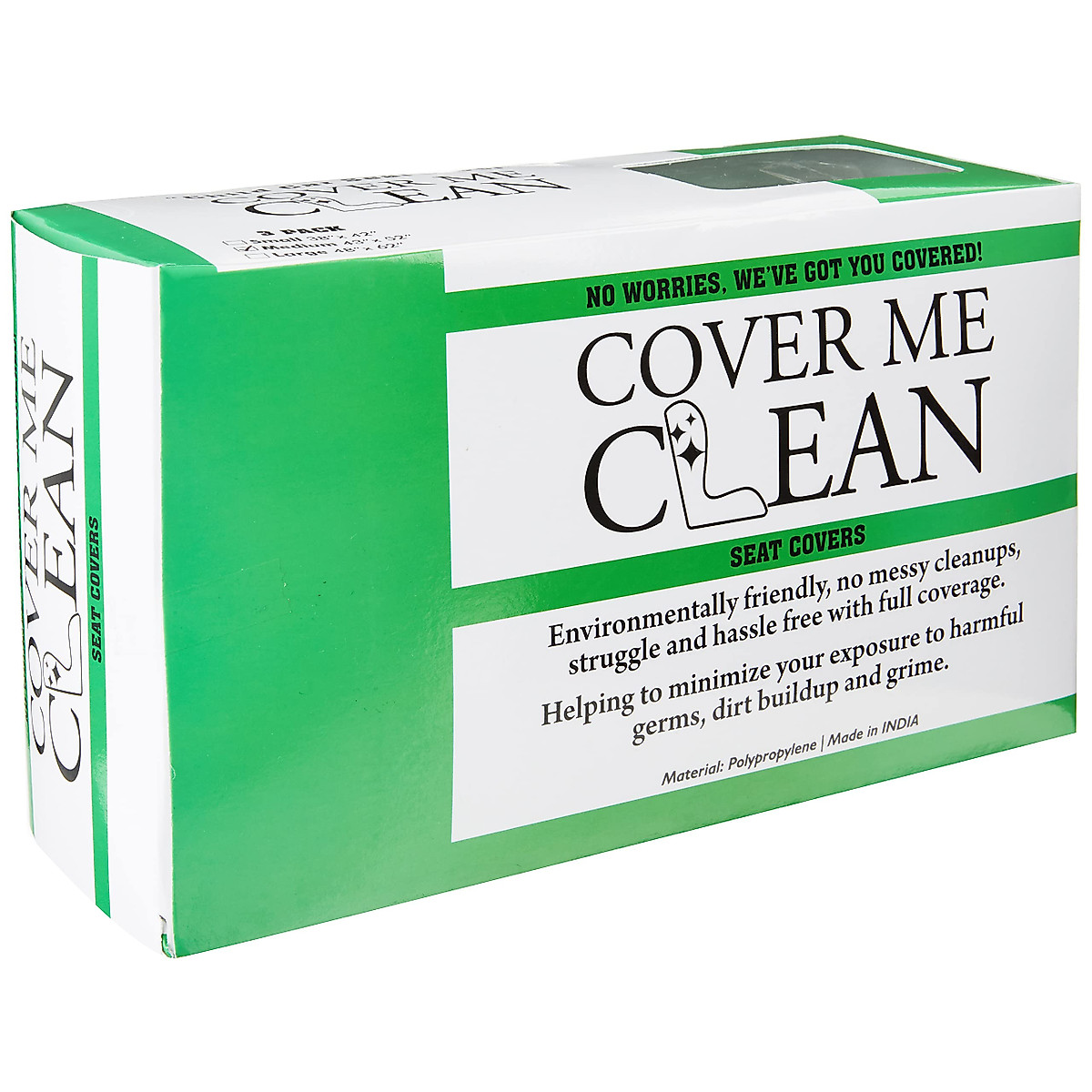 Disposable Child Car Seat Cover (Medium, Green) No Worries We've got You covered!