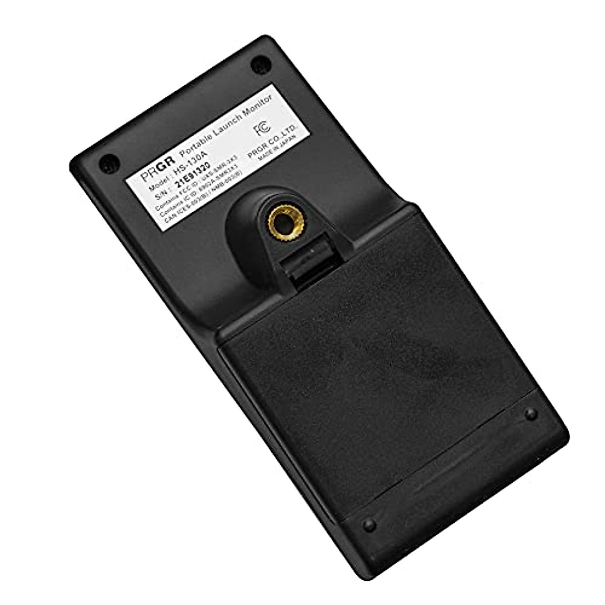 PRGR Black Pocket Launch Monitor HS-130A (New 2021 Model)