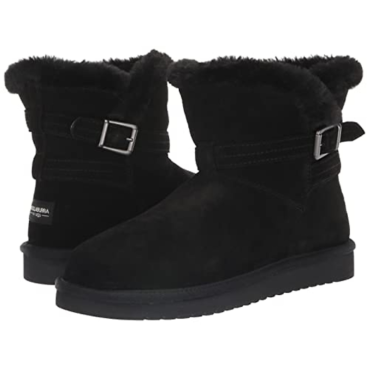 Koolaburra by UGG Women's Delene Mini Boot, Black, Size 11