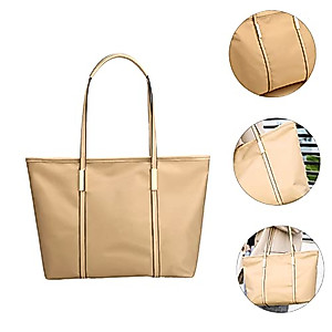 TENDYCOCO 1pc Shoulder Bags Canvas Shoulder Bag Canvas Tote Bags Tote Bag for Women Tote Bag Girls Single Shoulder Pouch Handbag Women Casual Bag All-match Shoulder Pouch One-shoulder Bag