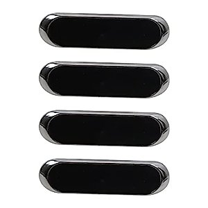 Xspeedonline Universal 4Pcs Strip Shape Magnetic Car Holder for All Phone Cellphone Support Air Vent GPS Dashboard and Wall Table Desk, Black