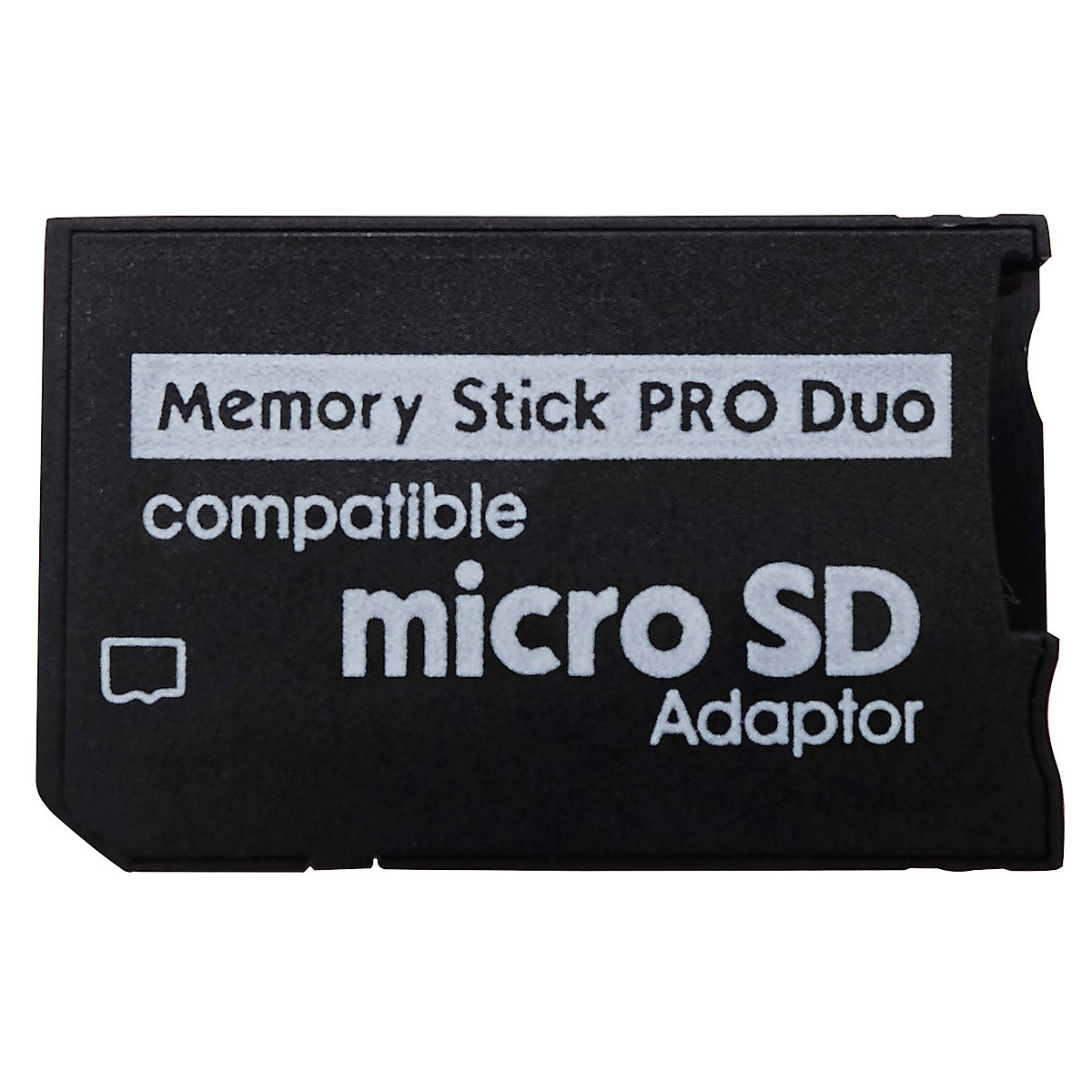 PSP Memory Stick Adapter, Funturbo Micro SD to Memory Stick PRO Duo MagicGate Card for Sony PlayStation Portable, Camera, Handycam
