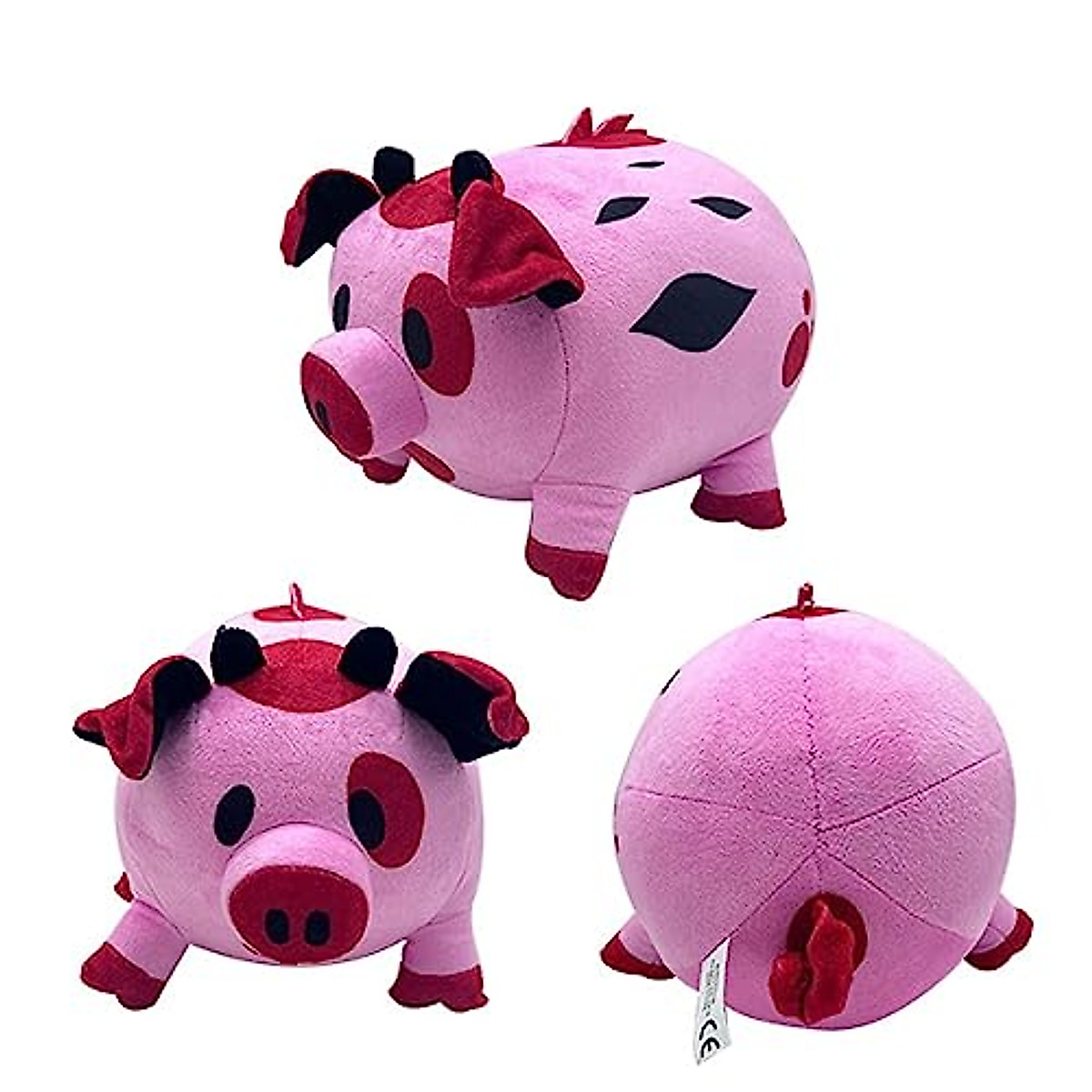 Helluva Boss Plush Toy, Cartoon Anime Peripheral Helluva Boss Character Stuffed Plush Figure Pillow Toy, for Adult Children Fans Boys and Girls