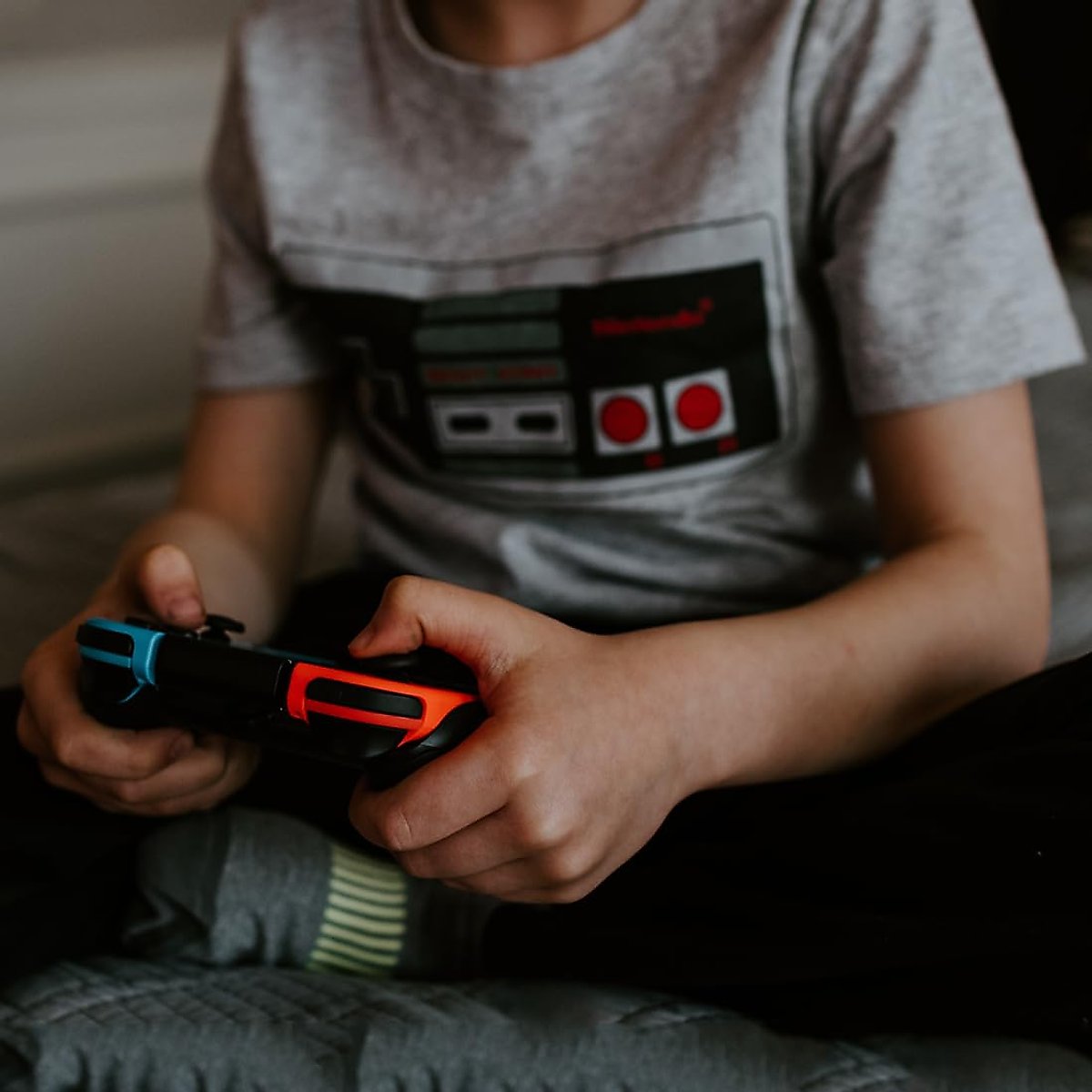 3 Pack Comfort Grips Compatible with Joy Con, Handle Grips Kit Compatible with Switch/OLED Controller with 4 Thumb Caps